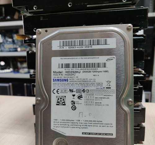 HDD 3.5"/250 Гб/7200 об/мин