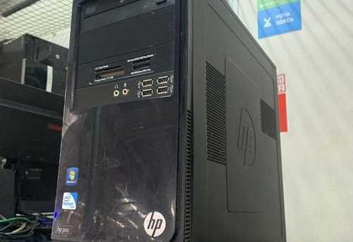 Тихий пк HP 3300 PRO i3-2120/RAM 8gb/SSD 480