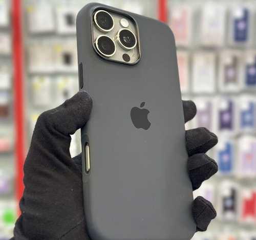 Силиконовый чехол iPhone 16 Pro Max