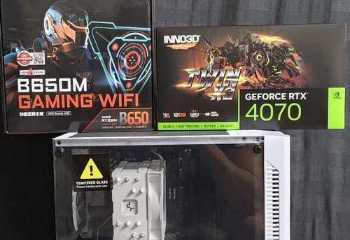 Игровой пк rtx 4070 Ryzen 5 7500f DDR 5