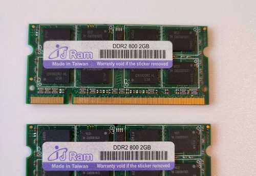 Sodimm ddr2 2gb 800MHz оперативная память