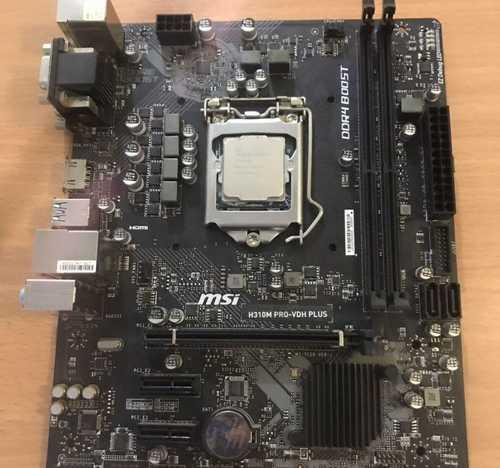 Материнская плата с процессором i5 9400f