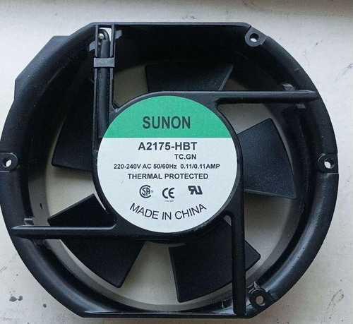 Вентилятор sunon a2175hbt-T, переменного тока AC