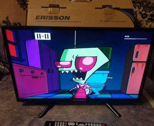 Новый телевизор Erisson 22" FHD DVB-t2