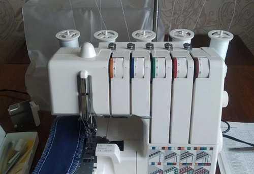 Оверлок и распошивальная швейная машинка (2 в 1)