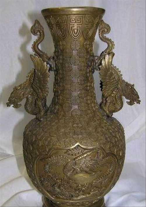 Китайская бронзовая ваза А103