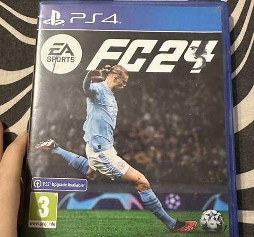 Диск fc24 для ps4