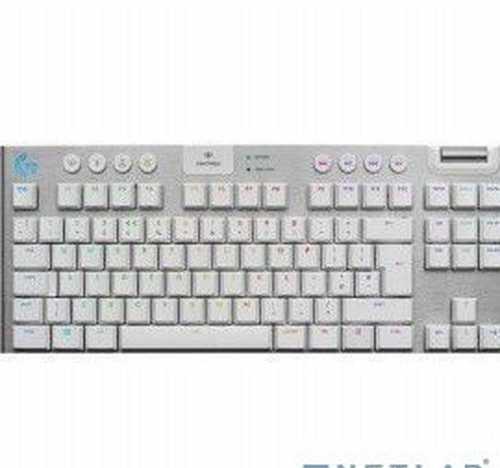 920-010117 Logitech Клавиатура G915 TKL white механическая, белый, беспроводная/проводная, RGB light