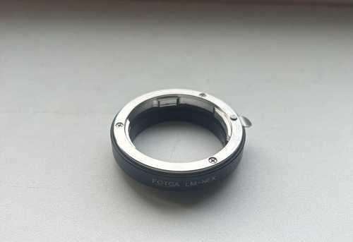 Переходное кольцо fotga Leica M - Sony E