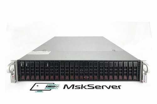 Сервер Supermicro 2028R-e1cr24l 2x E5-2699v3 64Gb