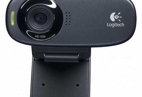 Веб камера Logitech C310, черный