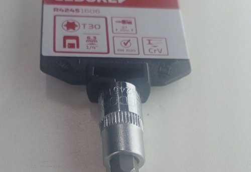 Головка торцевая 1/4" со вставкой torx T30