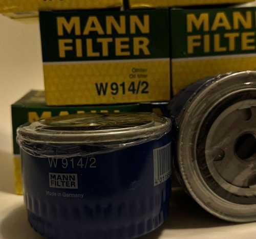 Фильтр масляный mann-filter w914/2. оптом