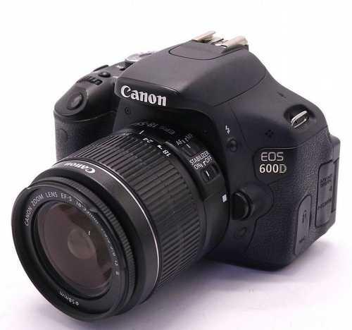 Canon EOS 600D kit (пробег 19890 кадров)