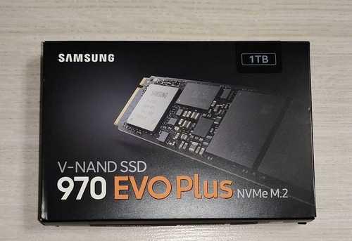 SSD накопитель Samsung 970 EVO Plus 1тб,NVMe, M.2
