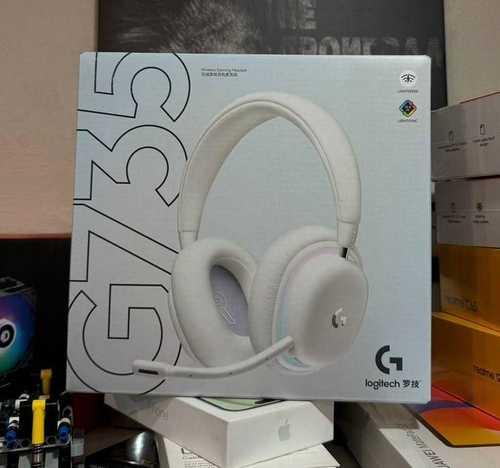 Logitech g735 white Наушники