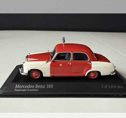 Модель 1:43 minichamps Mercedes-Benz 180 1956