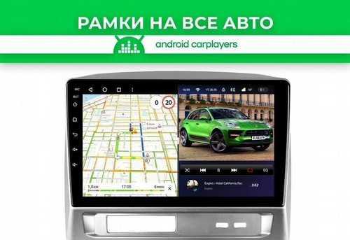 Переходная рамка Geely MK 2006-13 9" silver