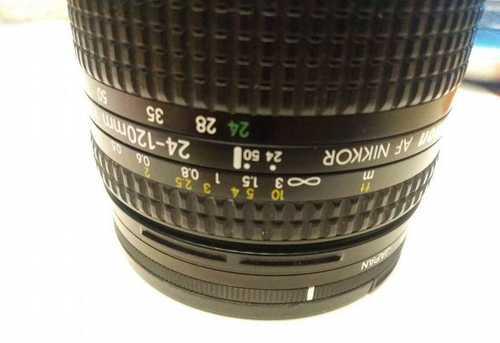 Nikon объектив Nikkor 24-120 mm 1:3.5-5.6D AF