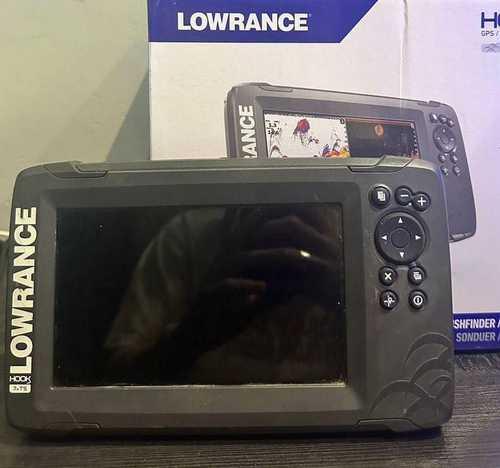 Эхолот lowrance hook 7ts(перешитый в hook reveal)