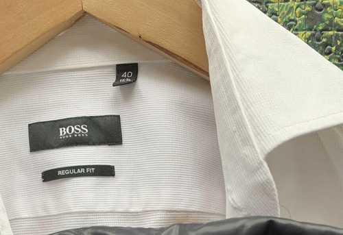 Рубашка Hugo Boss оригинал, джинсы 48 размер