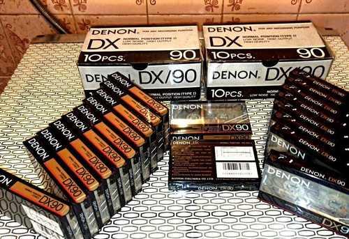 Аудиокассета Denon DX90 Japan запечатанная новая