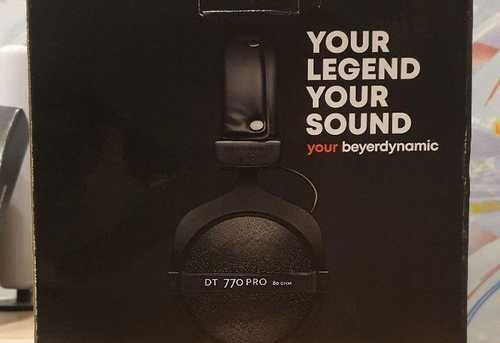 Beyerdynamic dt 770 pro 80 ohm. Студийные наушники