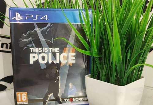 This is the Police 2 PS4. Б/У