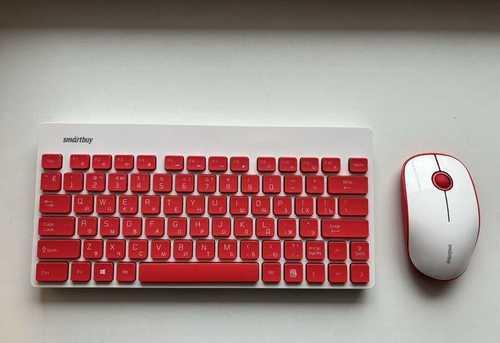 Беспроводная клавиатура и мышь Smartbuy