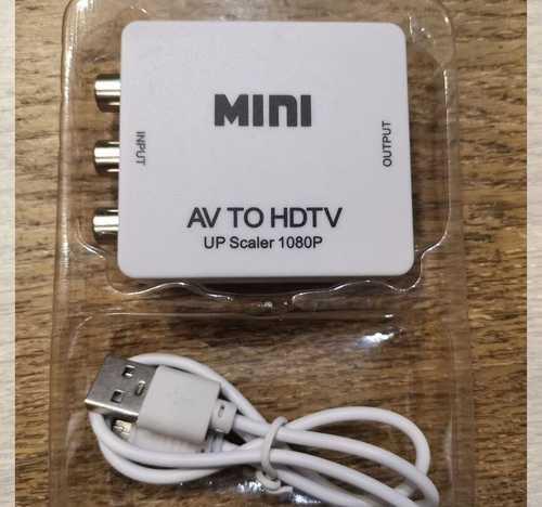 Конвертр AV в hdmi. Новый