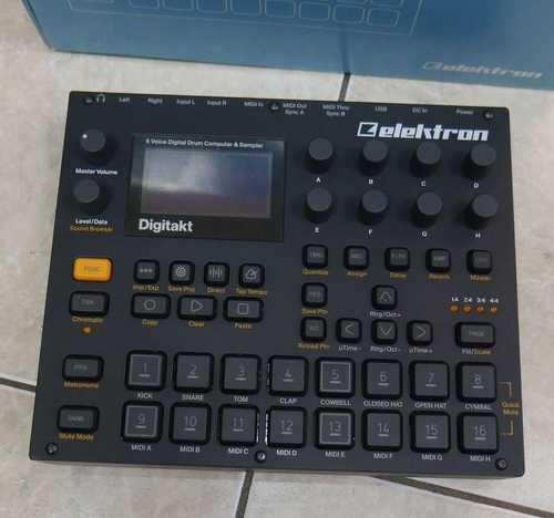 Elektron Digitakt Грувбокс Семплер Ай-Шефф