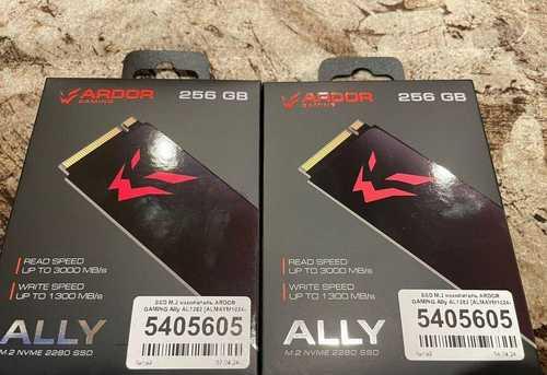 256 гб SSD M.2 накопитель ardor gaming Ally AL1282