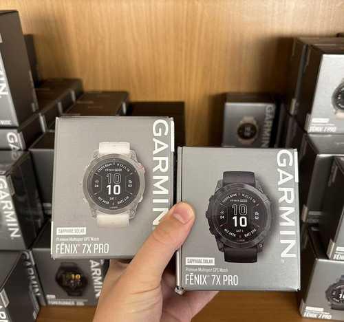 Garmin Fenix 7X Pro Sapphire Solar титановые СПБ