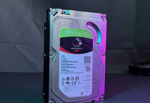 Жесткий диск HDD 3,5" 2TB Seagate Ironwolf