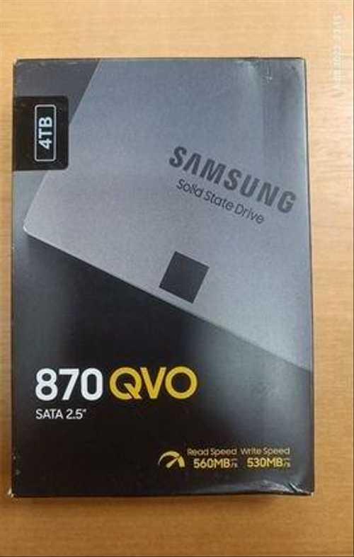 SSD Samsung 870 Qvo 2.5-Inch SATA III MZ-77Q4T 4TB
