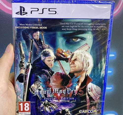 Диск ps5 Devil may cry 5 Special edition