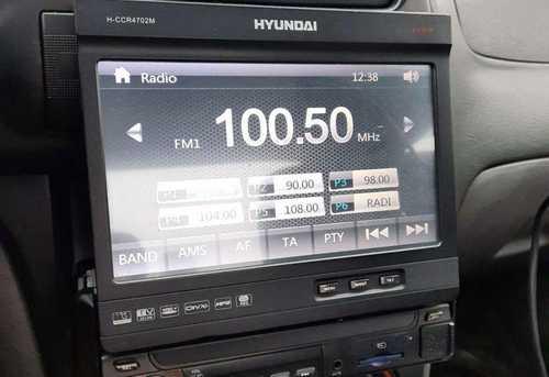 Магнитола автомагнитола Hyundai 1din