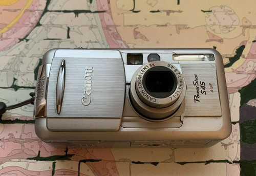 Canon PowerShot S45 цифровой фотоаппарат