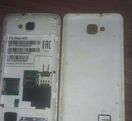 ZTE Blade AF3 битый