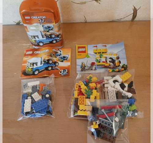 Lego creator 3 в 1 4838 и lego 6193