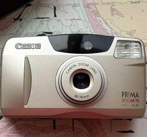 Canon Prima Zoom 76 плёночный фотоаппарат