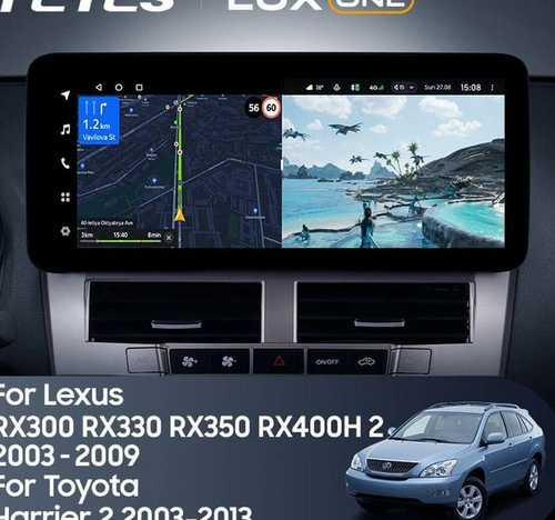 Штатная магнитола Teyes LUX ONE Lexus RX300 RX330