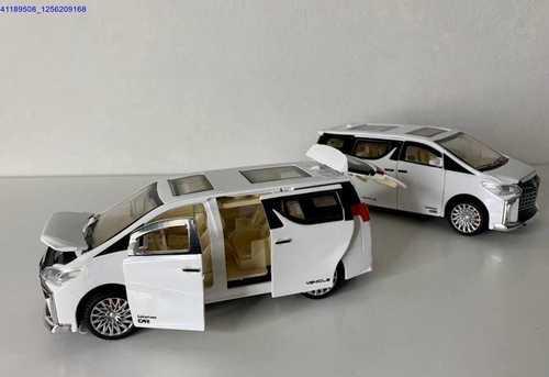 Инерционная машинка Toyota Alphard металлическая