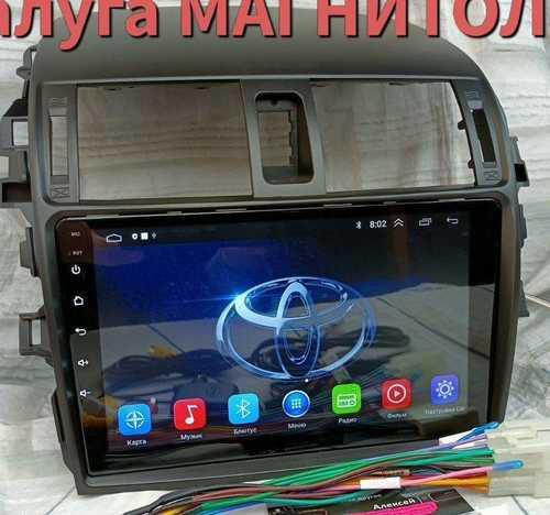 Магнитола Toyota Corolla android новая