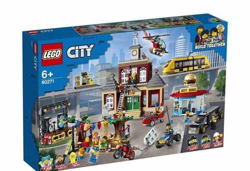 Lego City 60271 Городская площадь Оригинал Новый