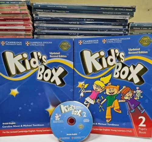 Kids Box учебник тетрадь