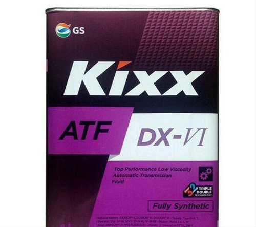 Масло трансмиссионное Kixx ATF DX-VI (4 л)