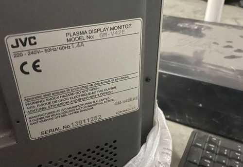 Plasma display monitor JVC GM-V42E
