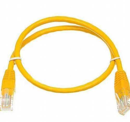 Патч корд RJ45 UTP5e, 2метра желтый