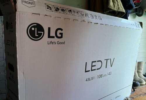 Телевизор lg 43LJ51 на разбор